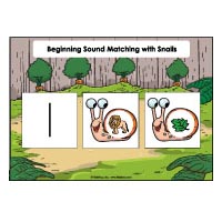 Snails and worms preschool and kindergarten activities